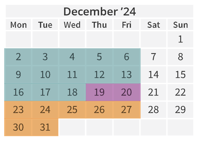 Academic Calendar - Stern Center for Language and Learning